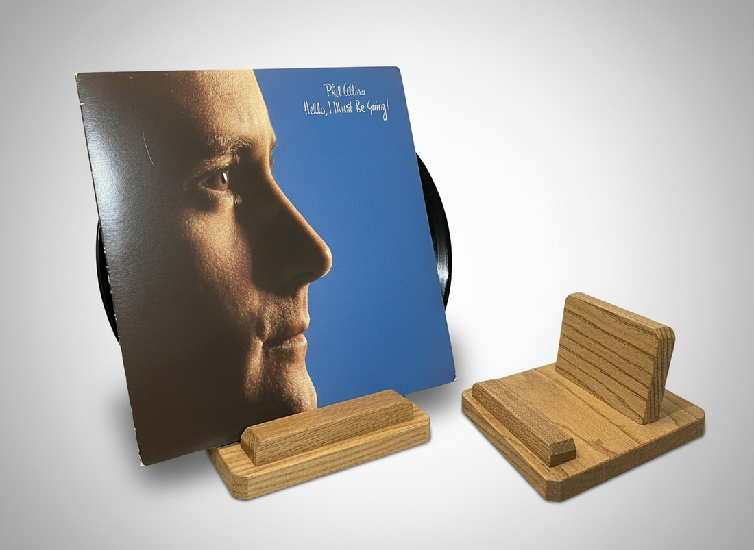 Handcrafted with Solid Oak, Vinyl Record Holder, Multiple Vinyl Record ...